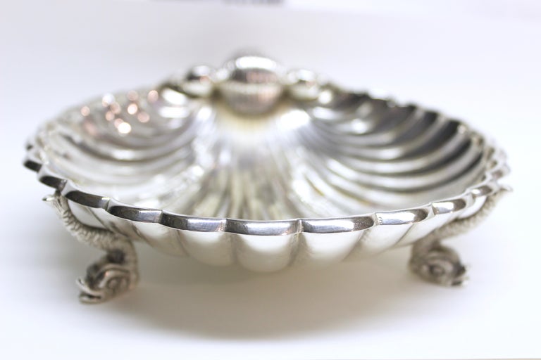 Sterling Shell Dish at 1stDibs