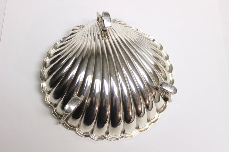 Sterling Shell Dish at 1stDibs