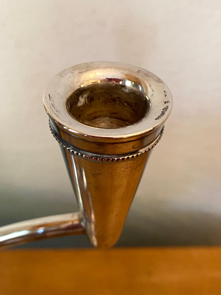 Sterling Silver 3 Arm Candlabra For Sale at 1stDibs | sterling silver ...