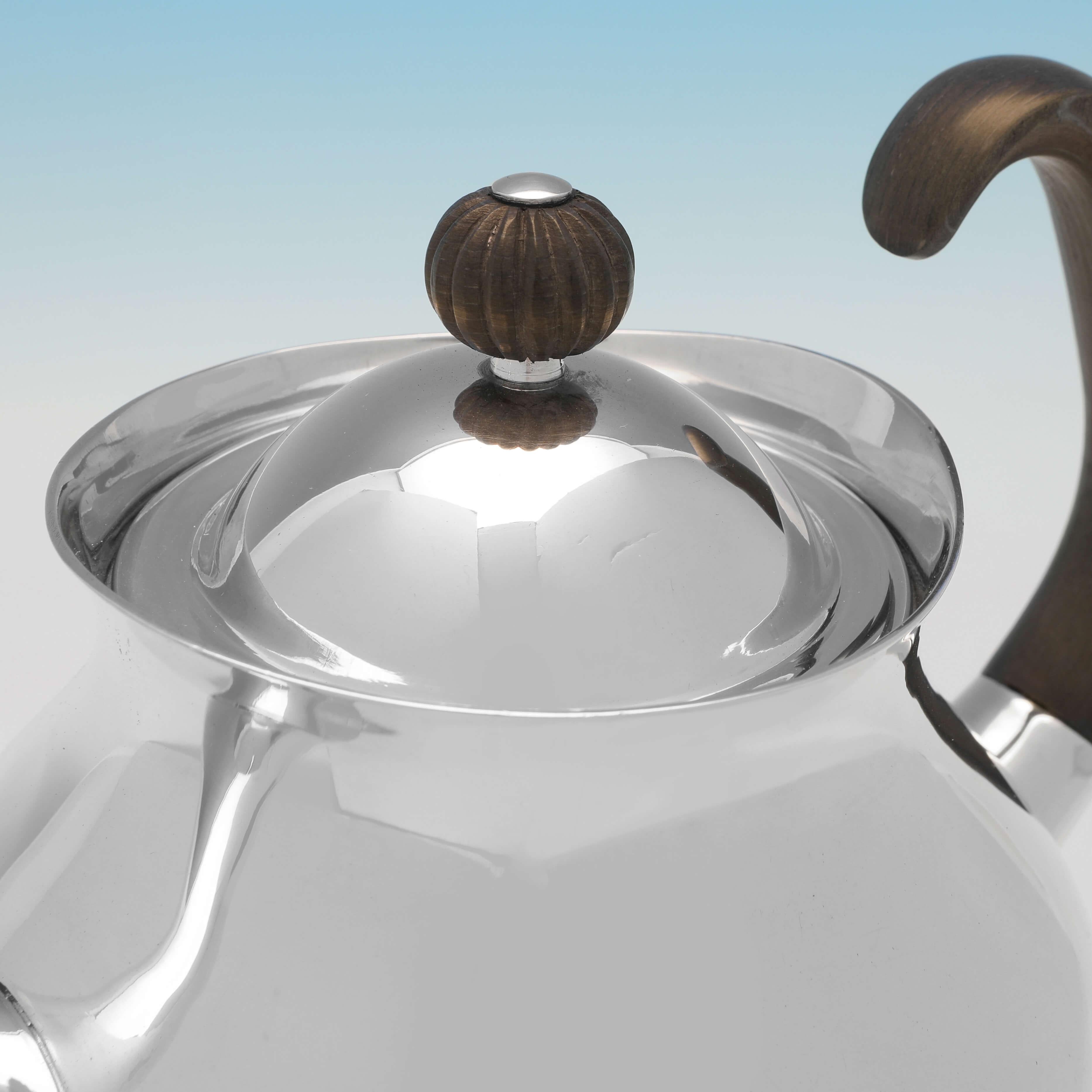 Clements Tea Service, Sterling Silver, 1964, Scandinavian Modern Design ...