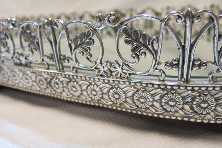 Sterling Silver, 4 Section, Table Plateau / Surtout De Table For Sale ...