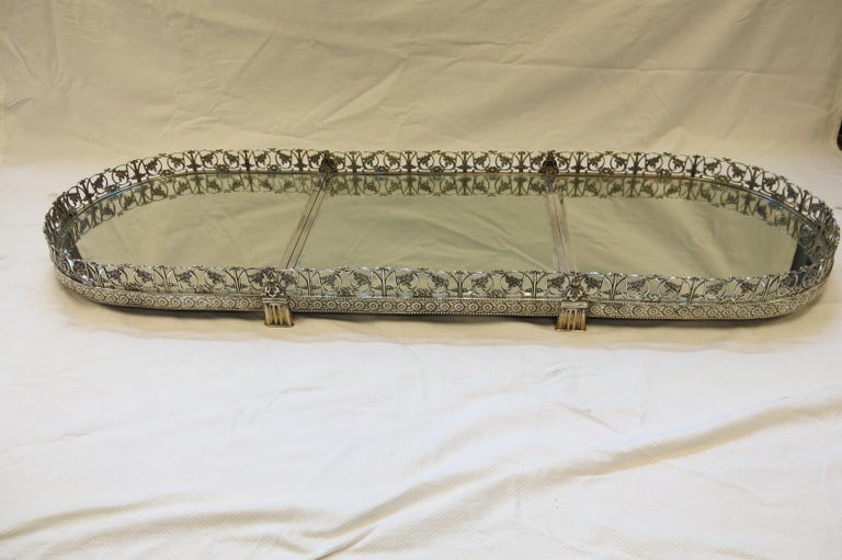 Sterling Silver, 4 Section, Table Plateau / Surtout De Table For Sale ...