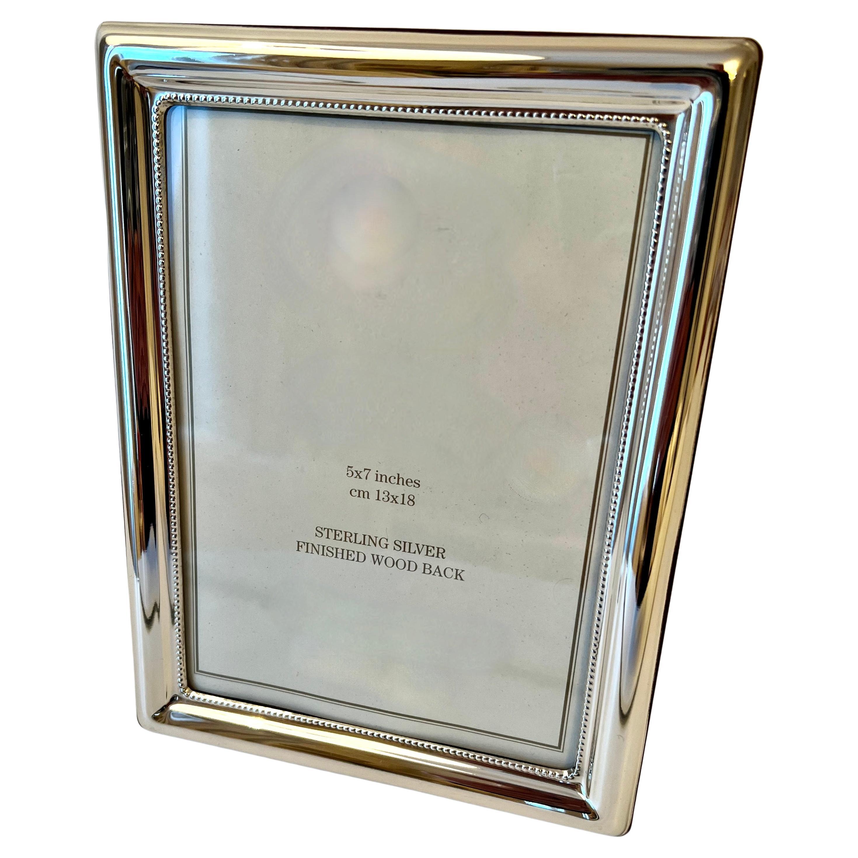 Antique Letters with Central Oval Portrait in a Wooden Frame For Sale ...