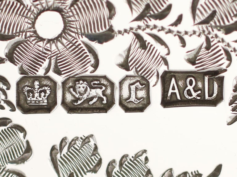 Antique Victorian Sterling Silver and Mother of Pearl Handled Fish ...