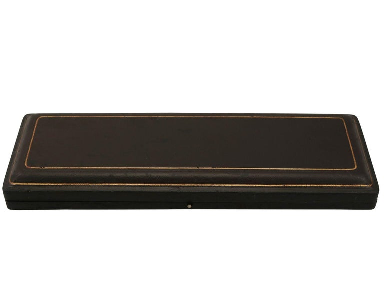 Antique Victorian Sterling Silver and Mother of Pearl Handled Fish ...