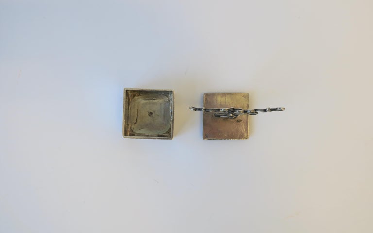 Sterling Silver Angel Box with Heart at 1stDibs