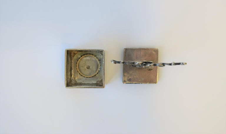 Sterling Silver Angel Box with Heart at 1stDibs