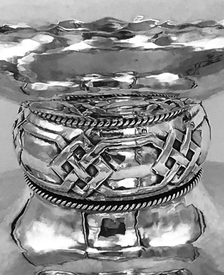 Sterling Silver Arts and Crafts Bowl For Sale at 1stDibs