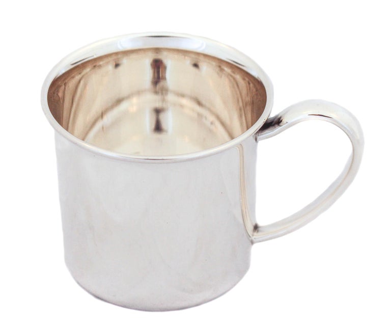 Sterling Silver Baby Cup For Sale at 1stDibs
