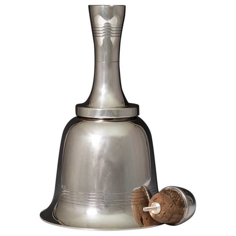 Sterling Silver Bell Cocktail Shaker, 1951 at 1stDibs