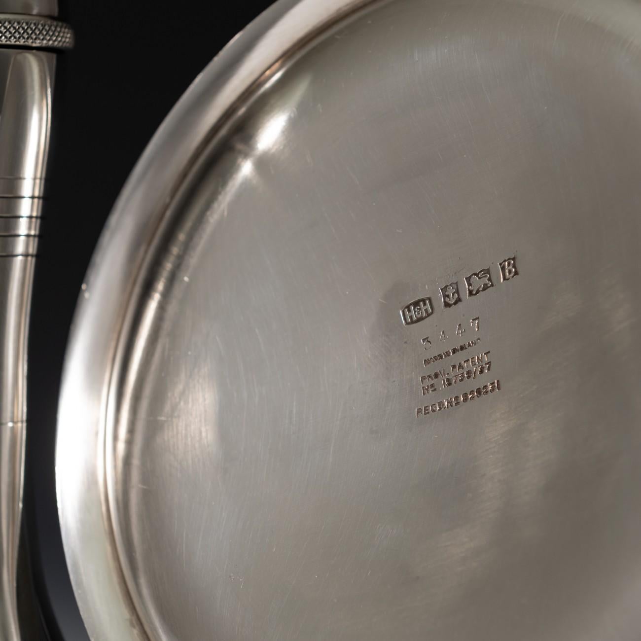 Sterling Silver Bell Cocktail Shaker, 1951 at 1stDibs