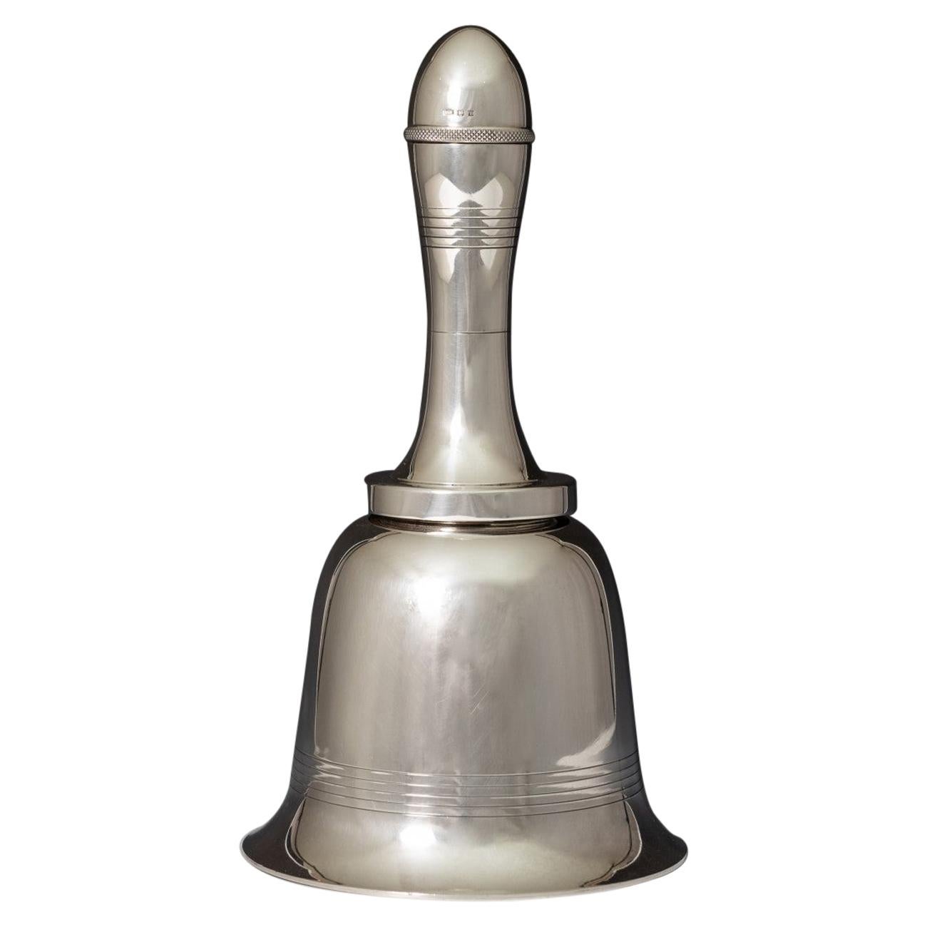 Sterling Silver Bell Cocktail Shaker, 1951 at 1stDibs