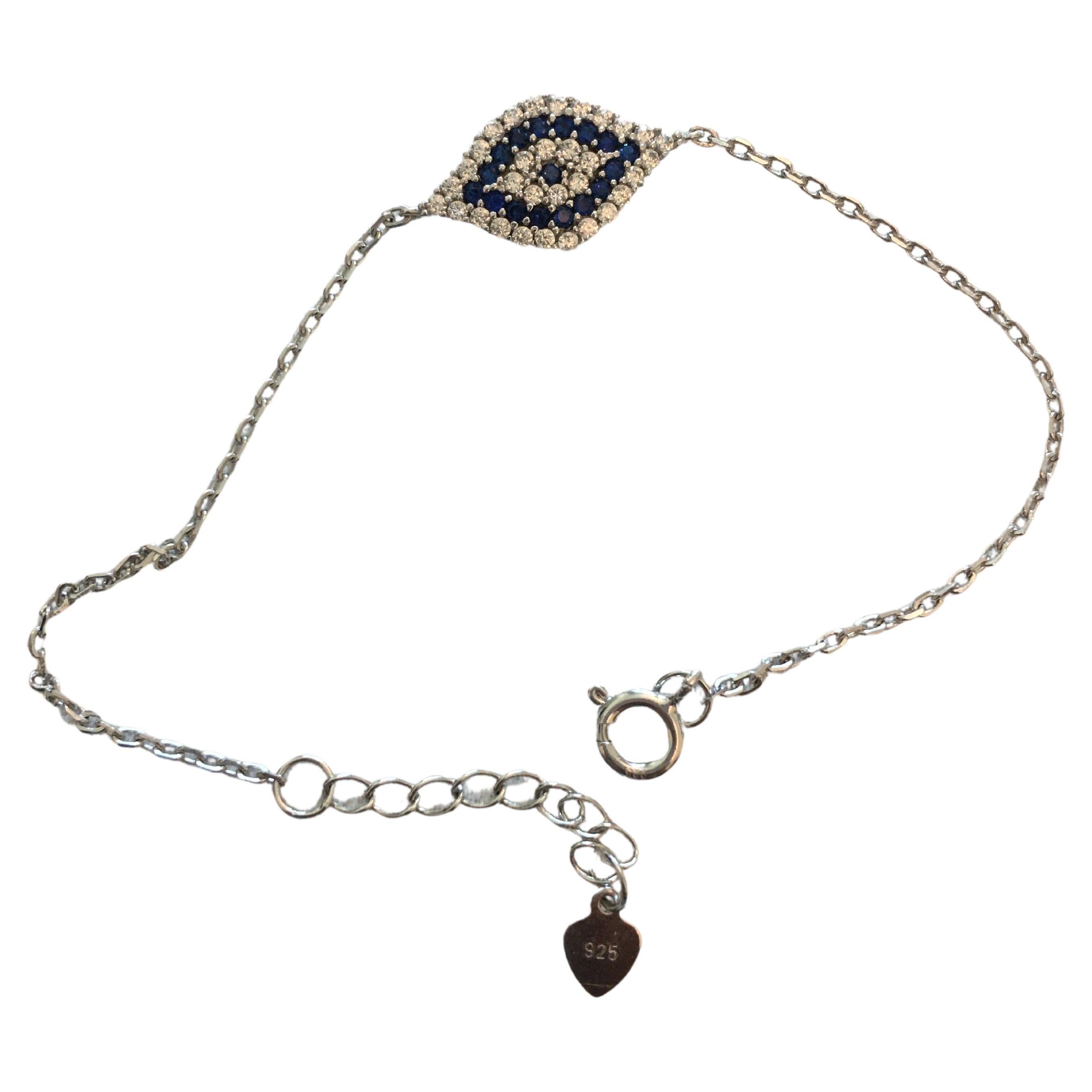 19th Century Four Precious Stones Bracelet "Emmanuel" Made in 1883 For ...