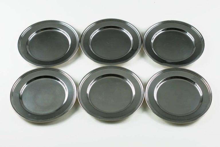 Sterling Silver Bread and Butter Plates Matched, Set of 18 at 1stDibs ...