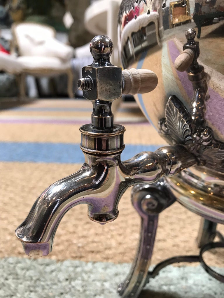 Sterling Silver Coffee Tea Dispenser at 1stDibs | silver coffee dispenser