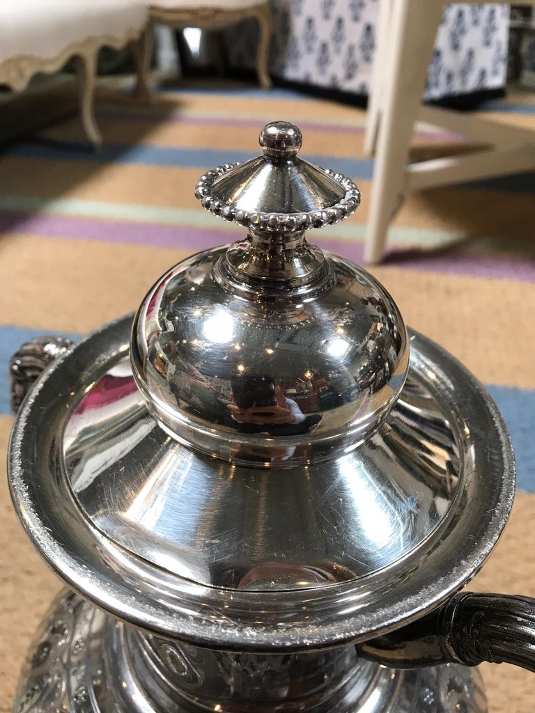 Sterling Silver Coffee Tea Dispenser at 1stDibs | silver coffee dispenser