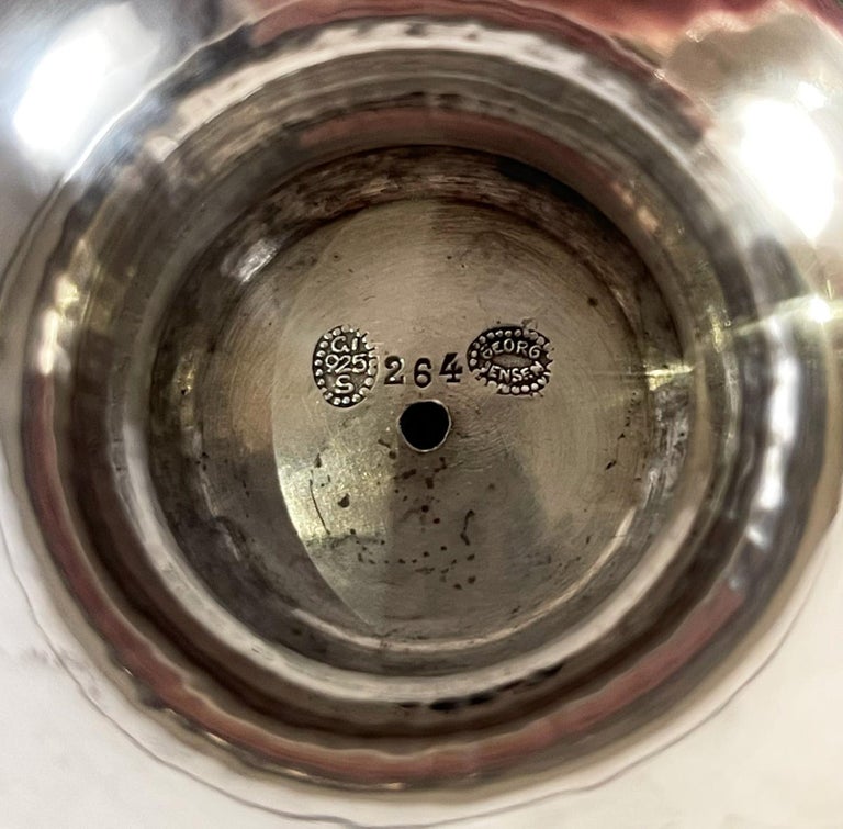 Sterling Silver Compote No. 264 by Georg Jensen For Sale at 1stDibs