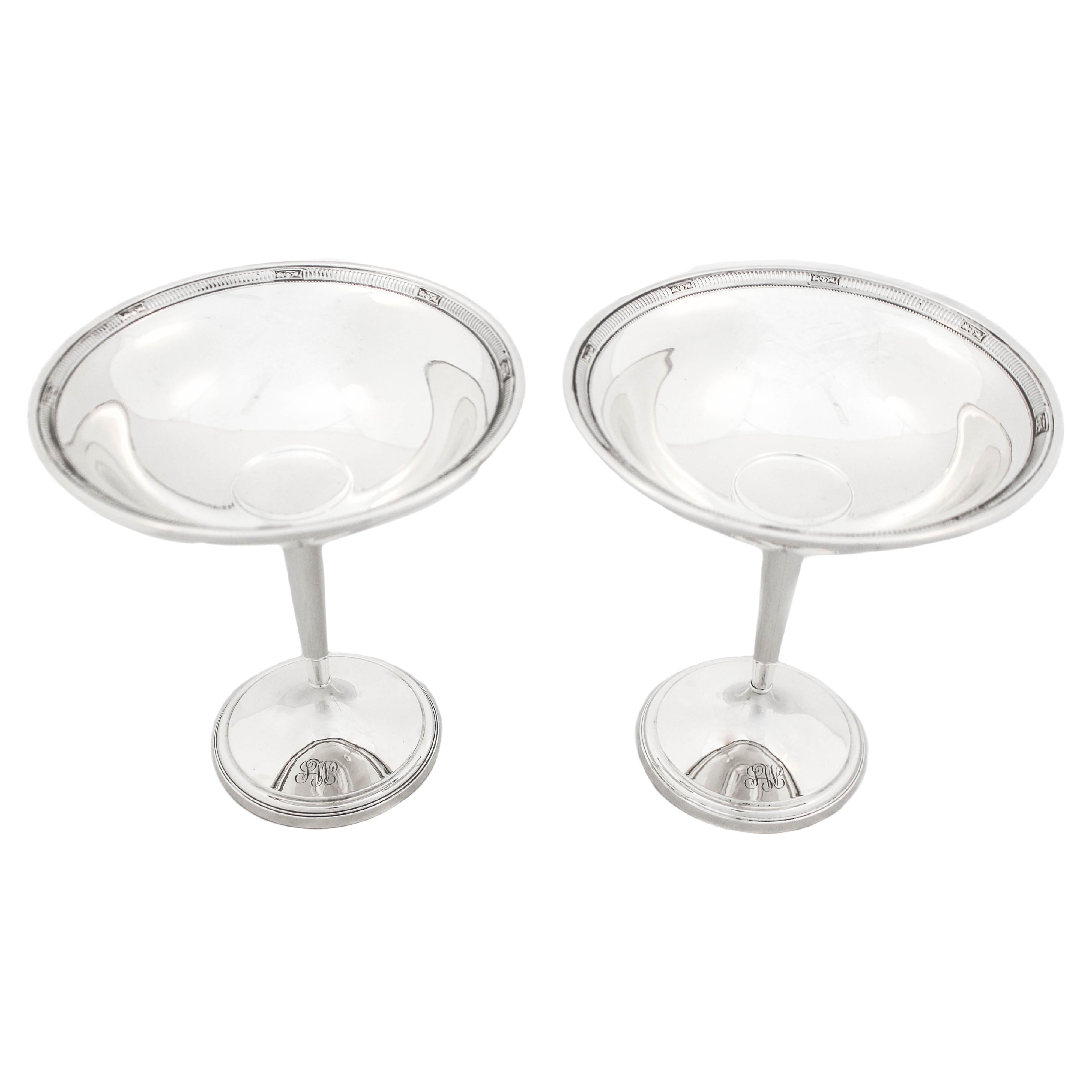 Sterling Silver Compotes For Sale at 1stDibs