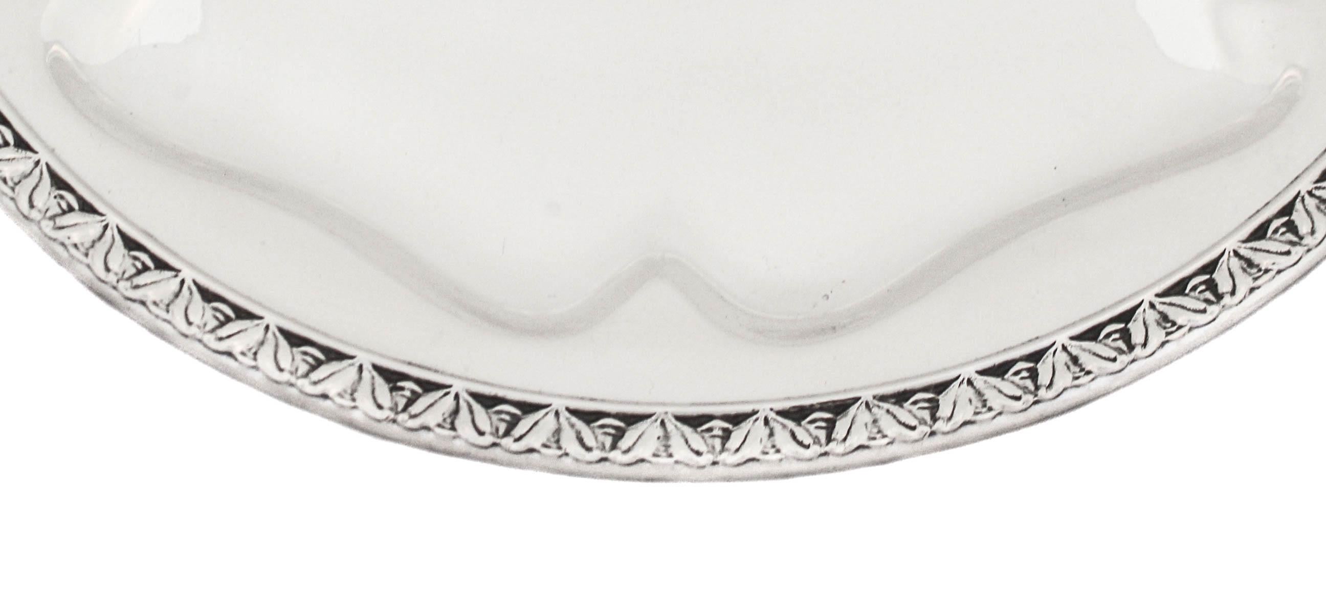 Sterling Silver Dish For Sale at 1stDibs