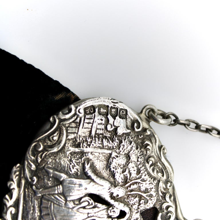 Sterling Silver Evening Bag or Purse, circa 1900 London by Samuel Jacob ...