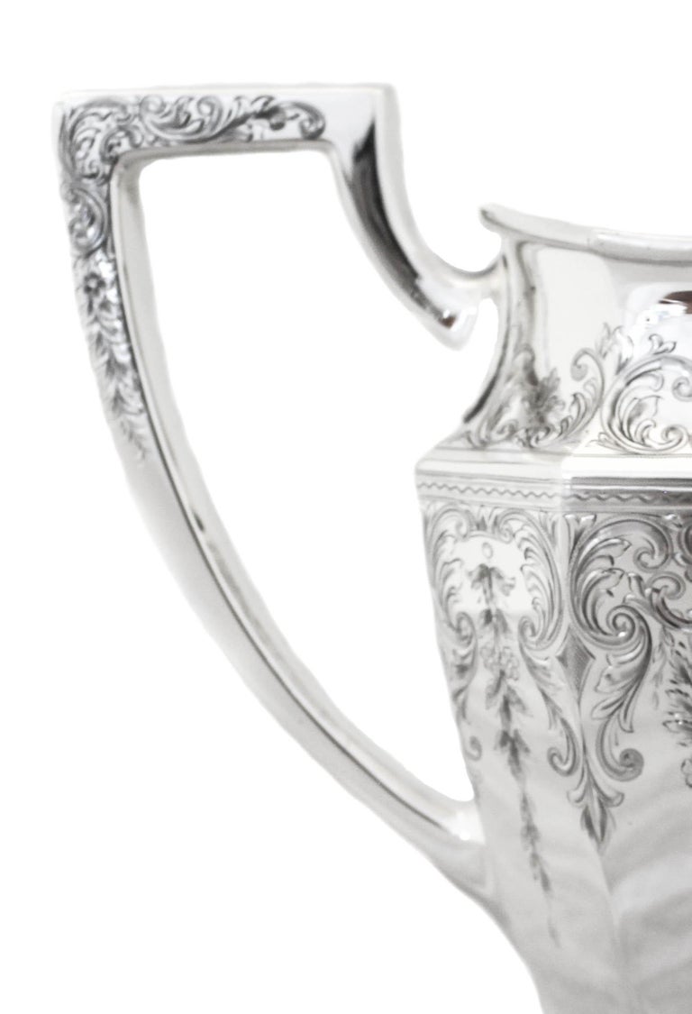 Sterling Silver Fairfax Water Pitcher For Sale at 1stDibs