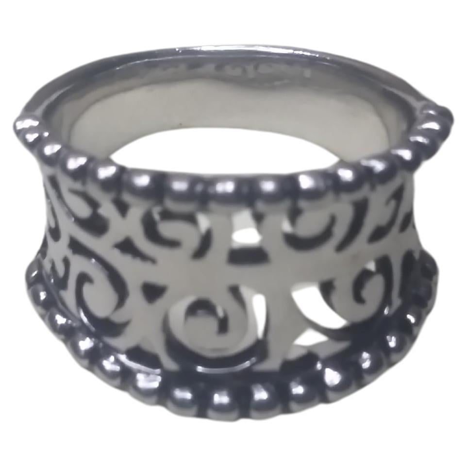 James Avery Sterling Silver Filligree Ring For Sale at 1stDibs