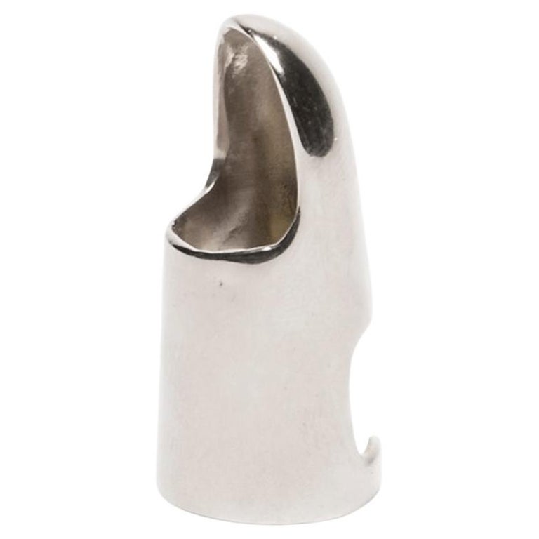 Customizable Sterling Silver Finger Ring For Sale at 1stDibs