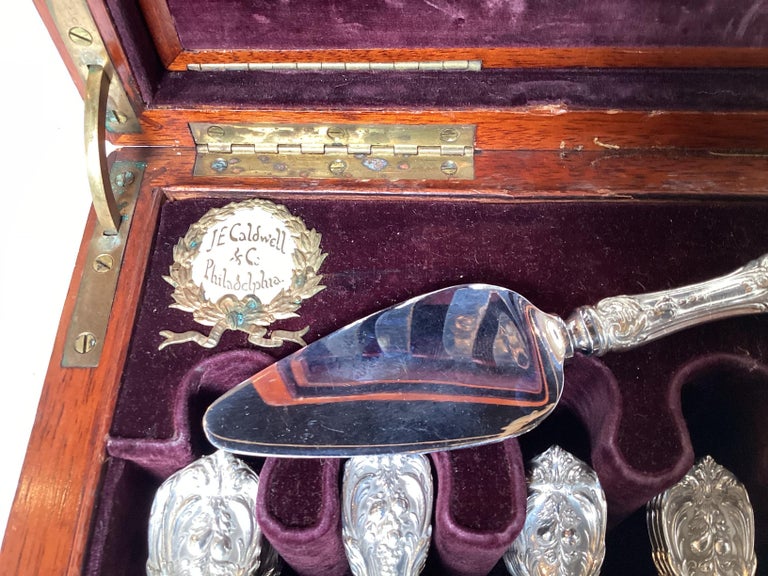 Sterling Silver Flatware Set, Francis 1st Total 95 Pcs For Sale at 1stDibs