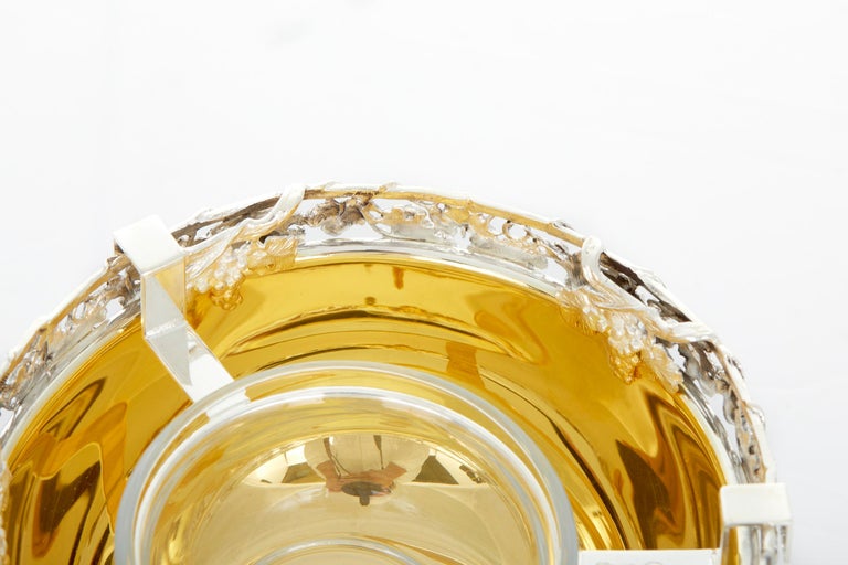 Sterling Silver / Gilt Tableware Caviar Service For Sale at 1stDibs