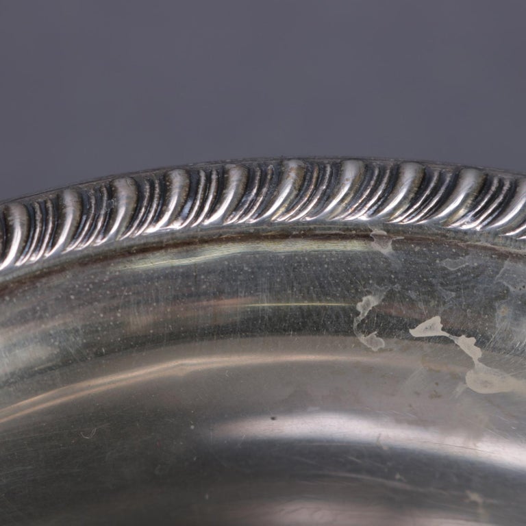 Sterling Silver Hunt Silver Co. Spun and Weighted Holloware Compote ...