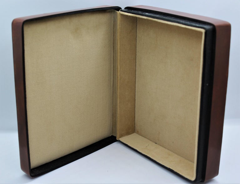 Sterling Silver, Leather, Jewelry box, Monet, Handcrafted, Italy For ...