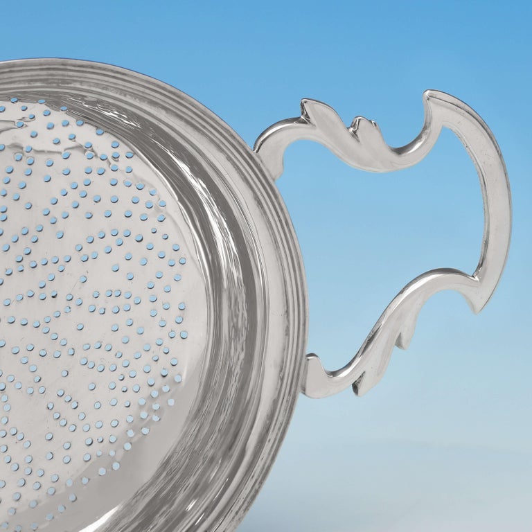 Sterling Silver Lemon Strainer / Tea Strainer, London, 1922 For Sale at ...