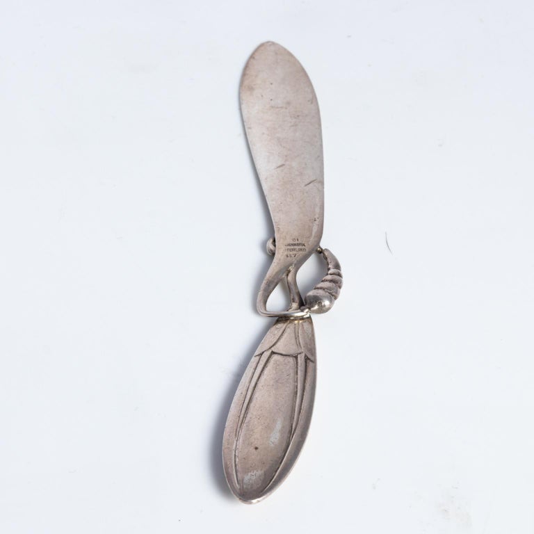Sterling Silver Letter Opener by Jensen at 1stDibs