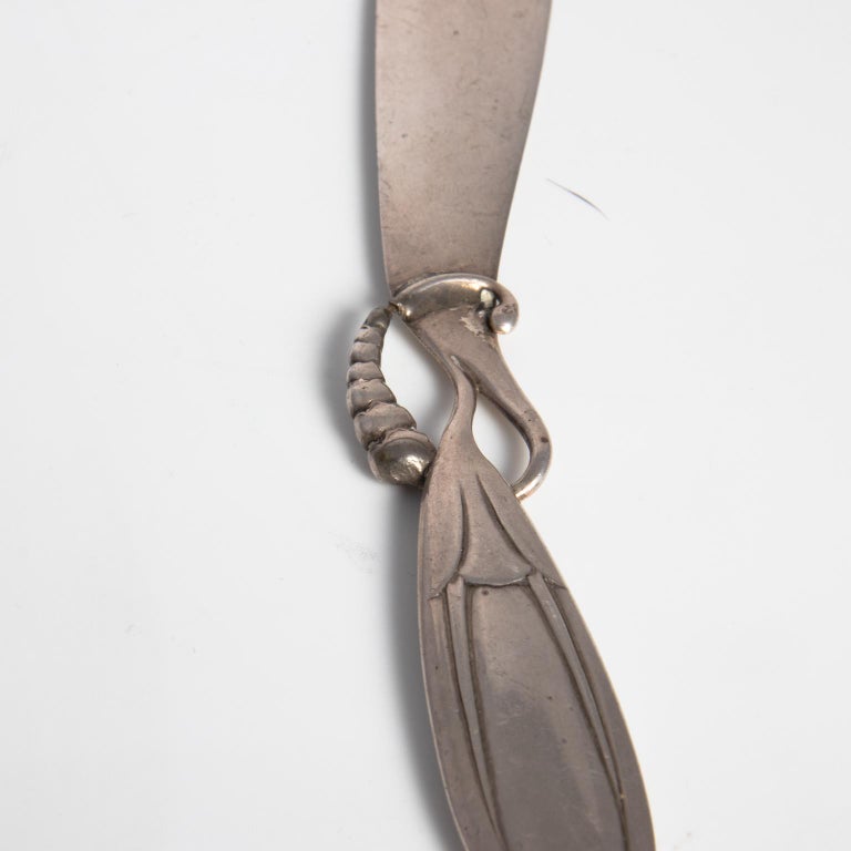 Sterling Silver Letter Opener by Jensen at 1stDibs