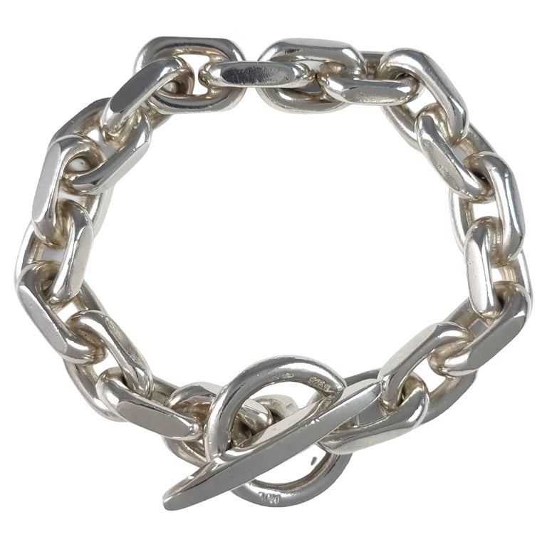 Sterling Silver Marine Link Bracelet, Knud Juhl Lorentzen For Sale at ...