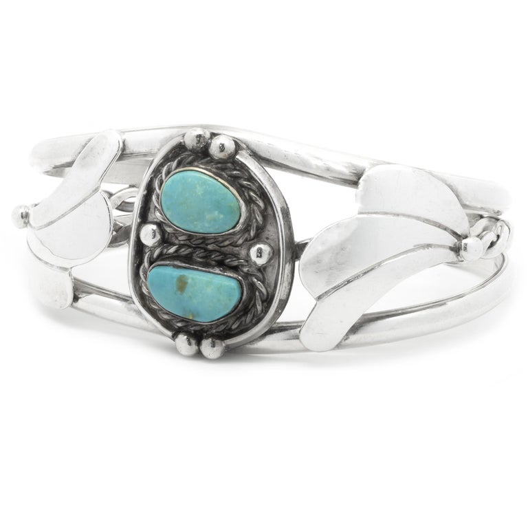 Sterling Silver Multi-Gemstone Bangle Bracelet For Sale at 1stDibs