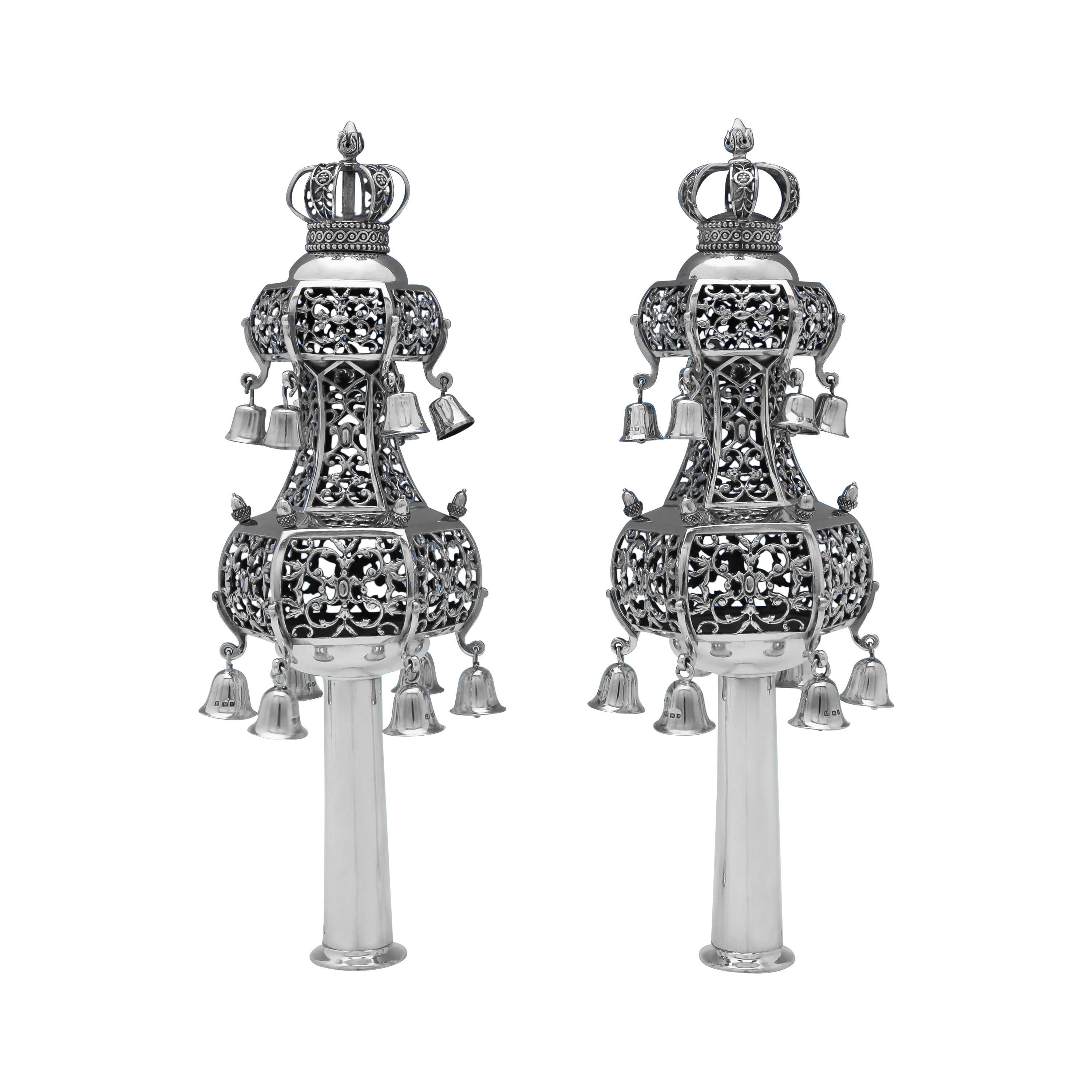 Judaica Sterling Silver Fish Spice Holder at 1stDibs