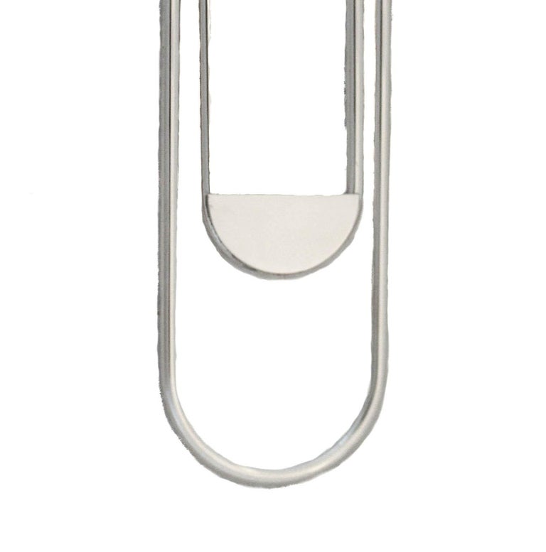 Sterling Silver Paper Clip For Sale at 1stDibs