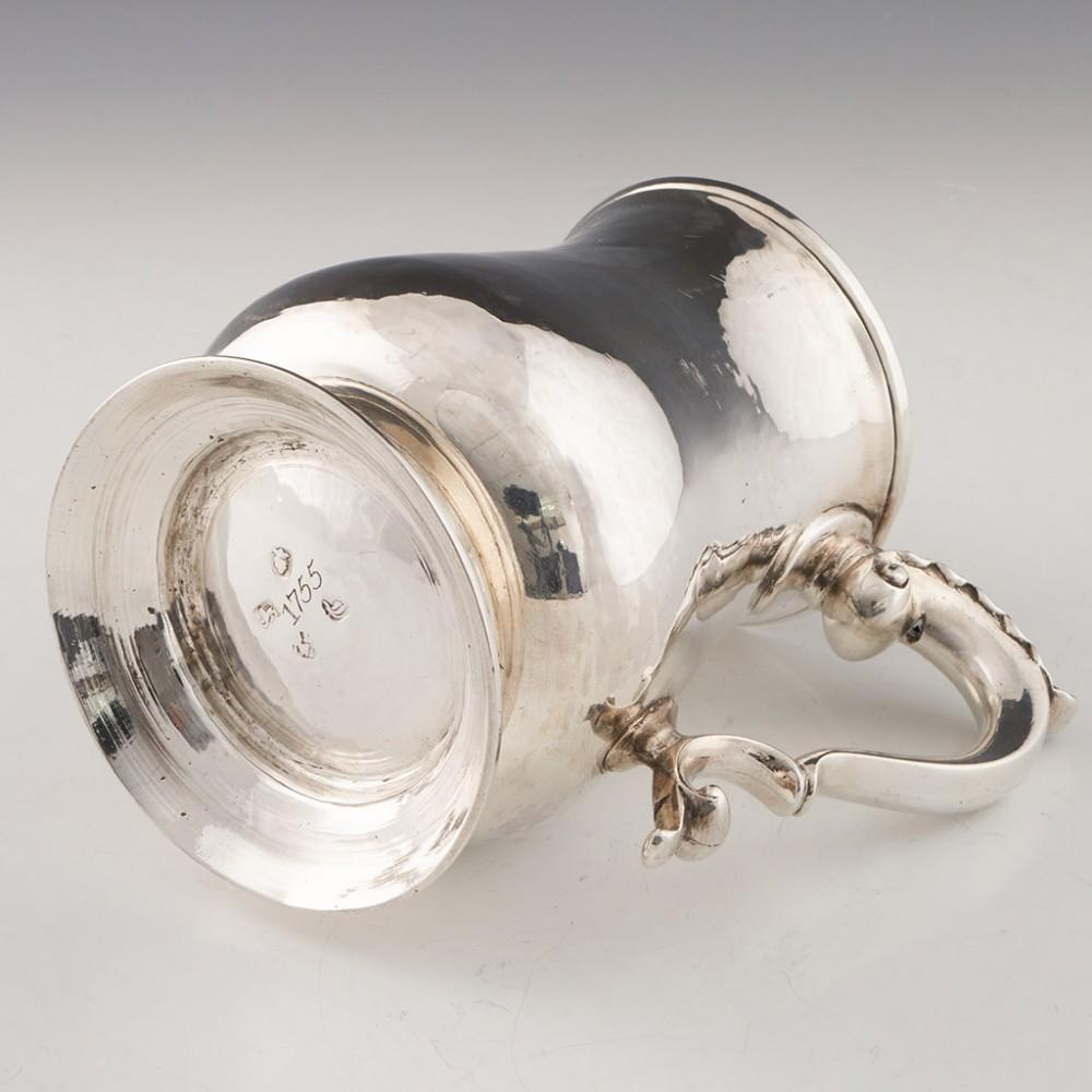 Sterling Silver Pint Tankard London 1764 For Sale at 1stDibs