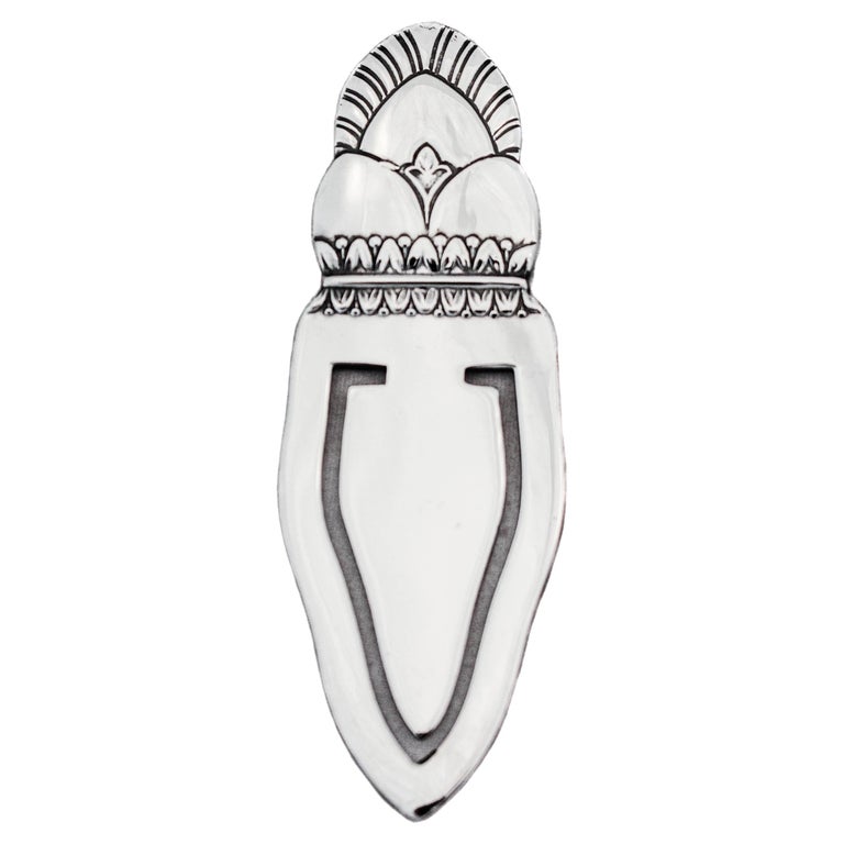 Sterling Silver Princess Ingrid Bookmark For Sale at 1stDibs