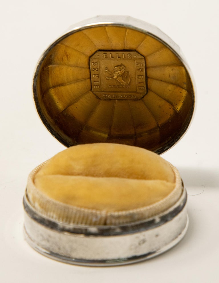 Sterling Silver Ring Box For Sale at 1stDibs