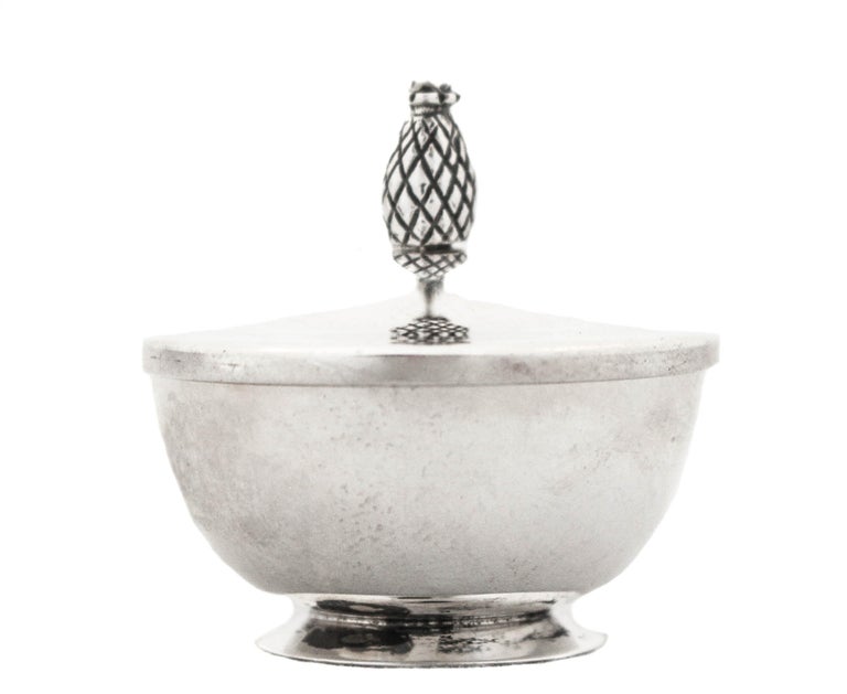 Sterling Silver Salt Cellar For Sale at 1stDibs