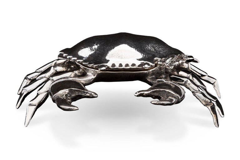 Sterling Silver Salt Crab For Sale at 1stDibs