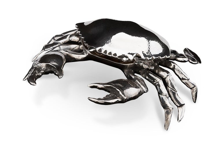 Sterling Silver Salt Crab For Sale at 1stDibs