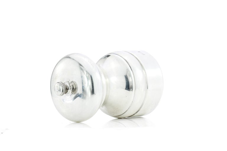Sterling Silver Salt/Pepper Grinder For Sale at 1stDibs