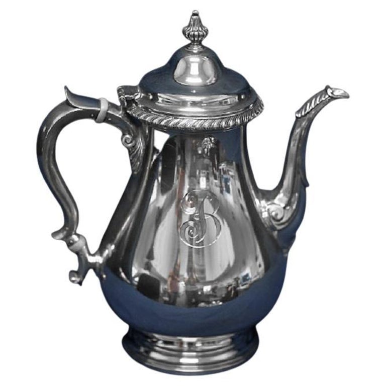 Sterling Silver Set with Tray, English Gadroon Pattern by Gorham 6 ...