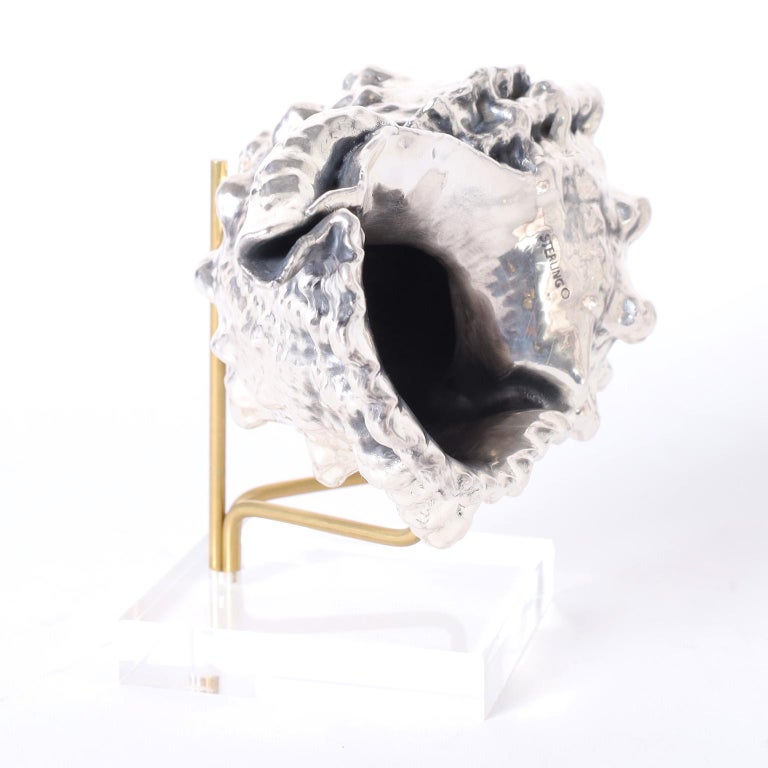 Sterling Silver Shell For Sale at 1stDibs