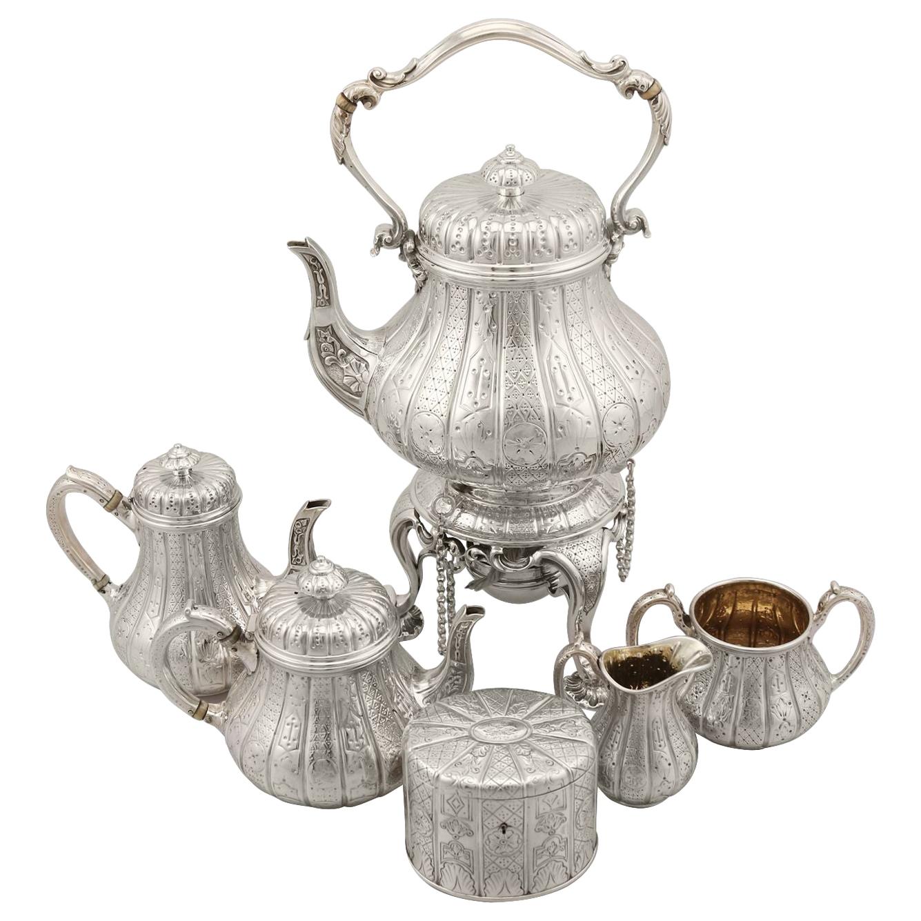 Sterling Coffee and Tea Service by Massimo Vignelli at 1stDibs