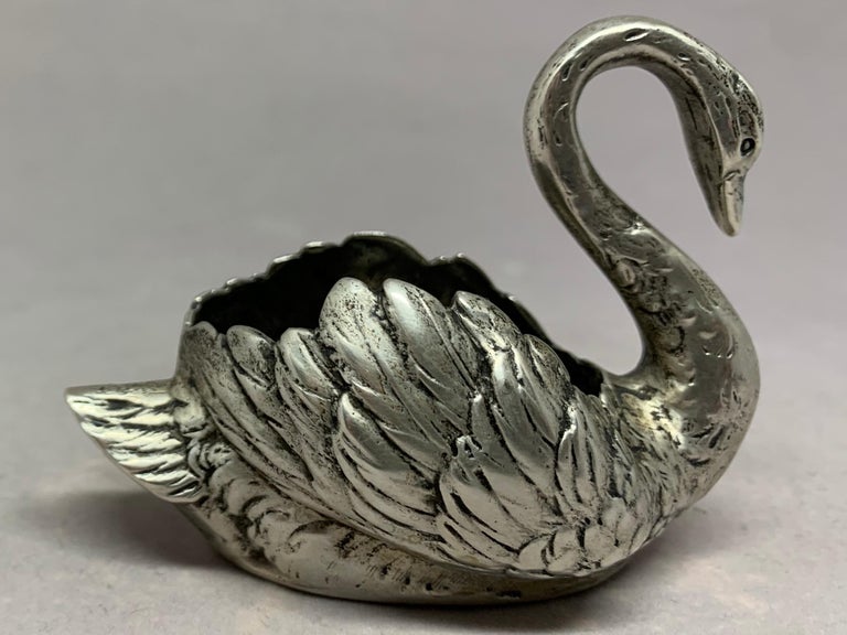 Sterling Silver Swan at 1stDibs