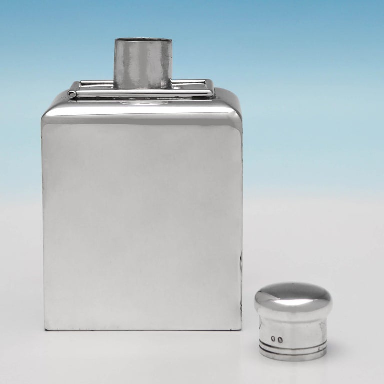 Victorian Antique Sterling Silver Tea Caddy by George Unite, Birmingham ...